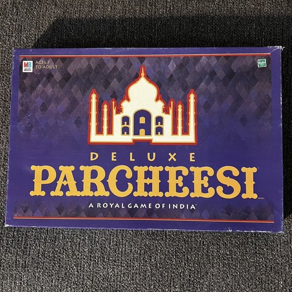 Hasbro | Toys | Parcheesi Deluxe Edition Hasbro Board Game Royal Game ...
